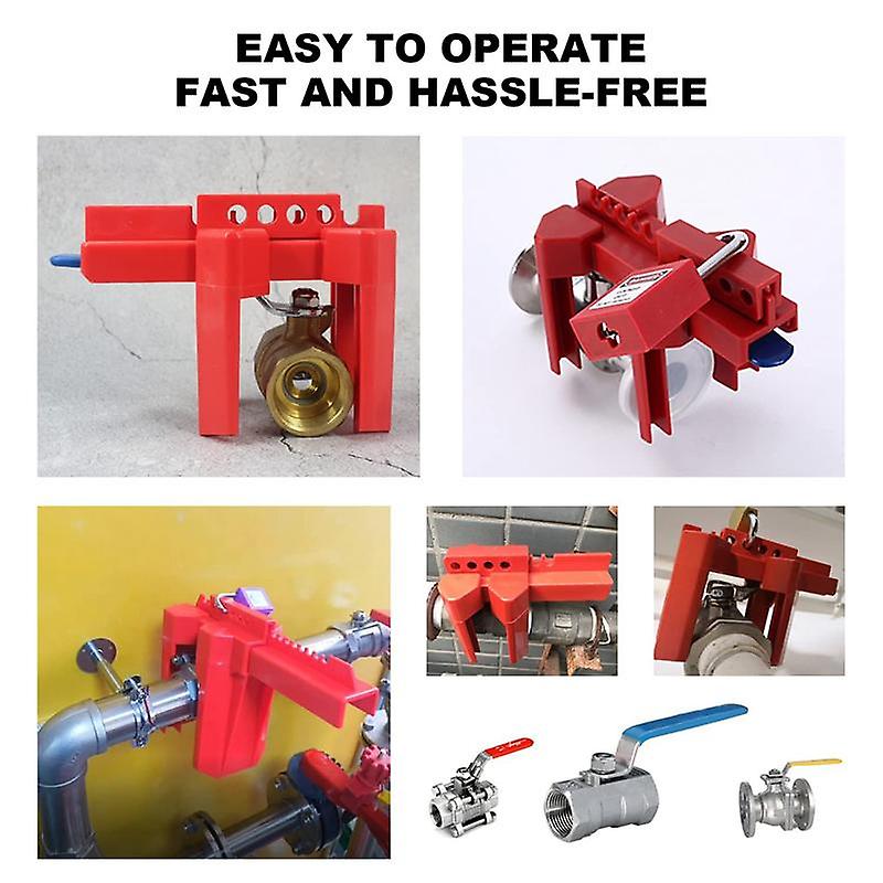 Ball Valve Locking, Adjustable Ball Valve Locking Device, Small, For 1 ...