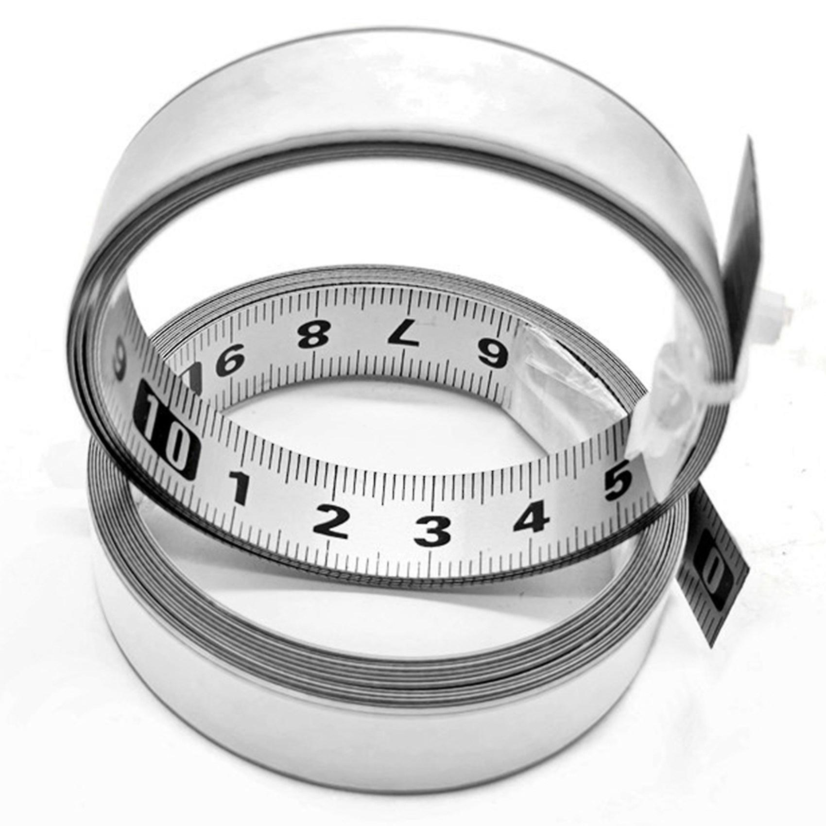 Stainless Steel Adhesive Scale Woodworking Rail -Adhesive Tape Measure ...