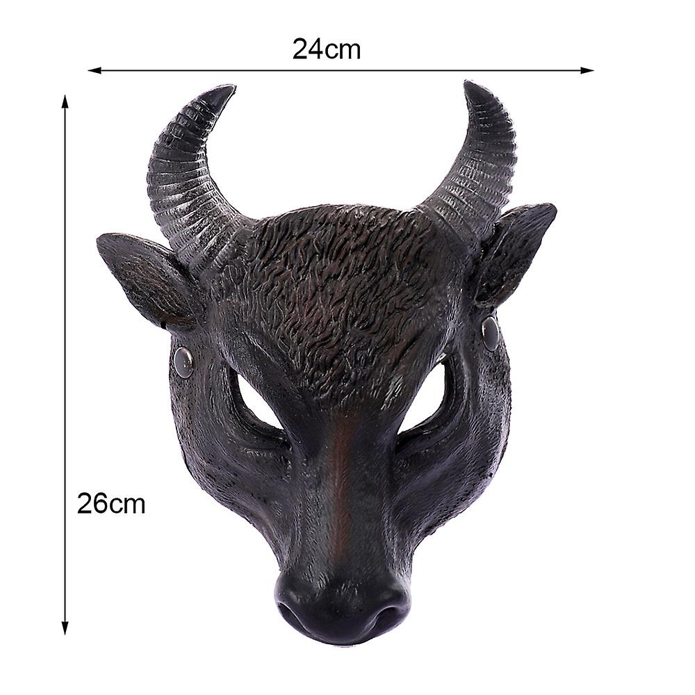Buffalo Mask Head Animal Latex Full Head Realistic Masks | Fruugo UK