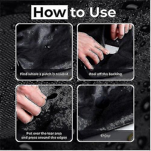 Down Jacket Repair Kit Pre-cut, Self-adhesive, Soft, Waterproof Eng ...