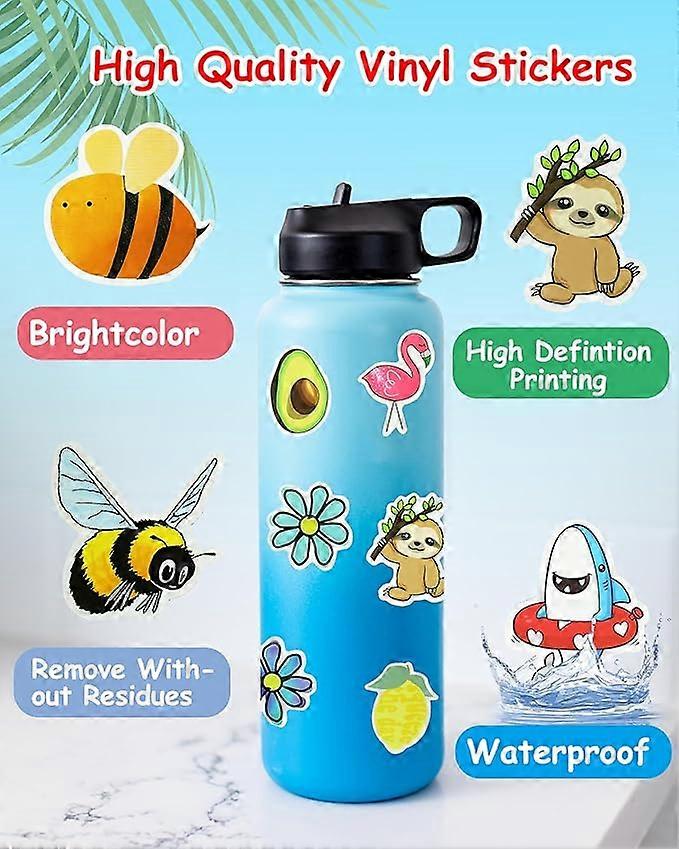 200Pcs Water Bottle Stickers for Kids, Cute Stickers for Water Bottles ...