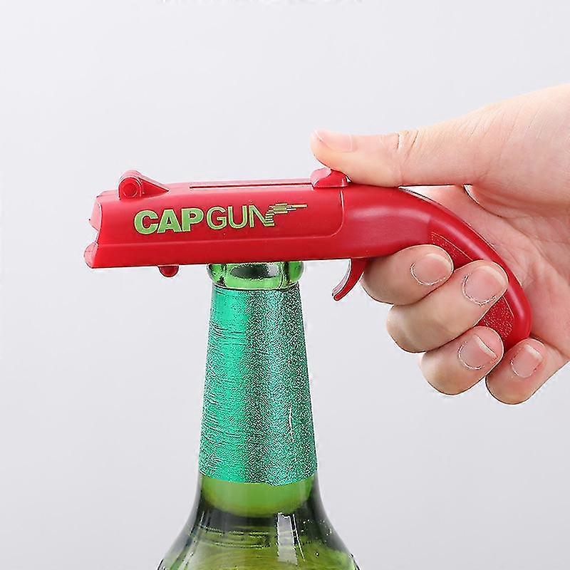 Beer Bottle Openers,2 Pack Cap Gun Pistol Bottle Opener Beer Bottle ...