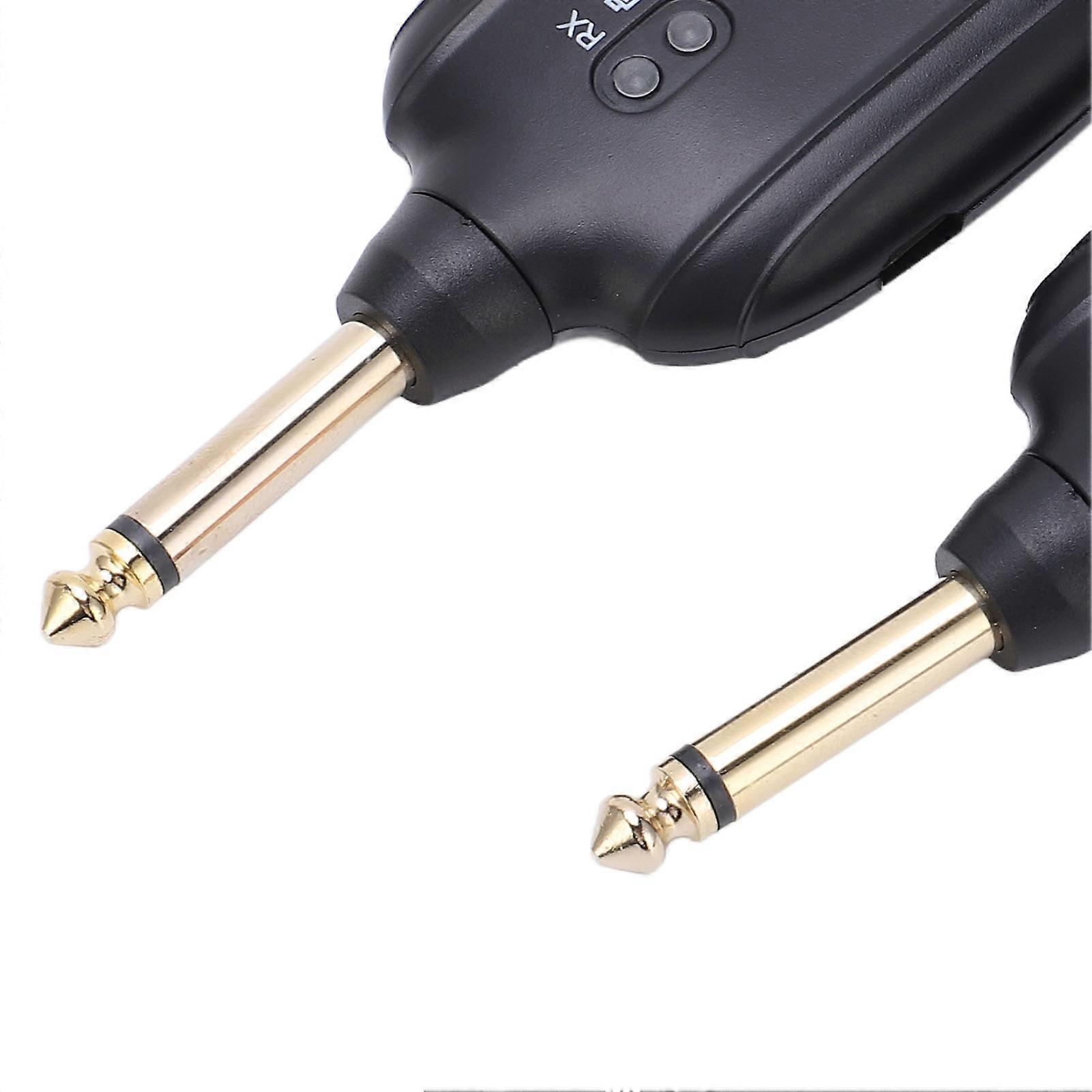 Wireless Guitar System Receiver Transmitter Rechargeable Pickup ...
