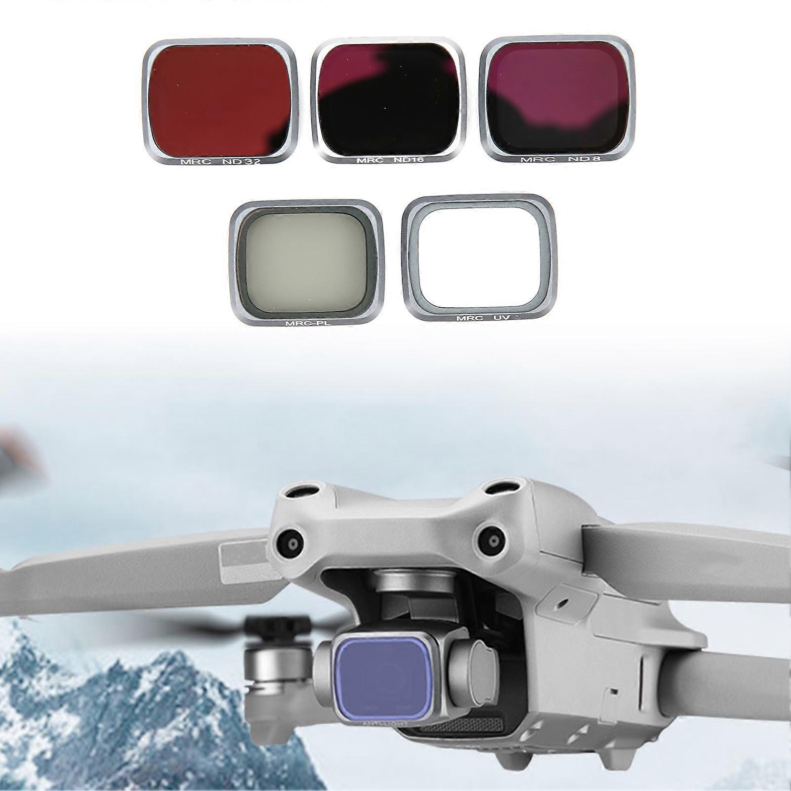 5 In 1 Uv Cpl Lens Filter Nd Filter Sets Nd8/16/32 Filters Sets For Air ...