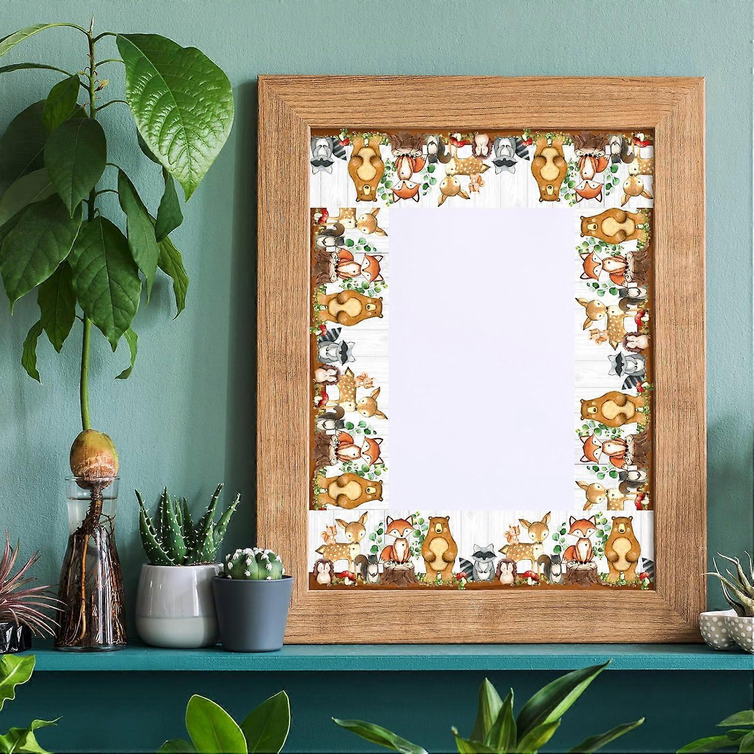 32.8ft Woodland Creatures Bulletin Board Borders Woodland Animals Die ...