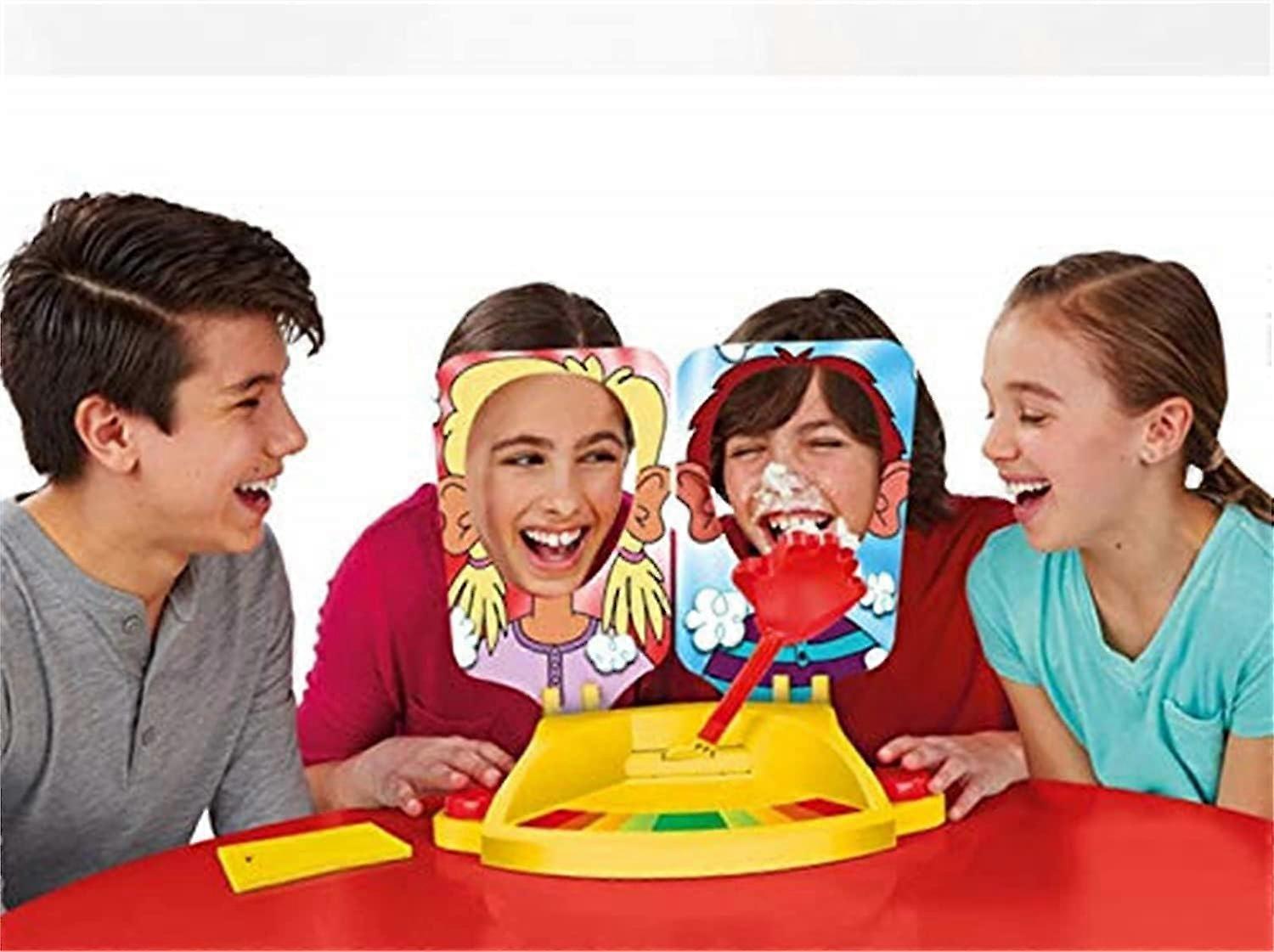 Pie Throwing Game for Party Games for Two Pie Face Fun Board Toys Party ...