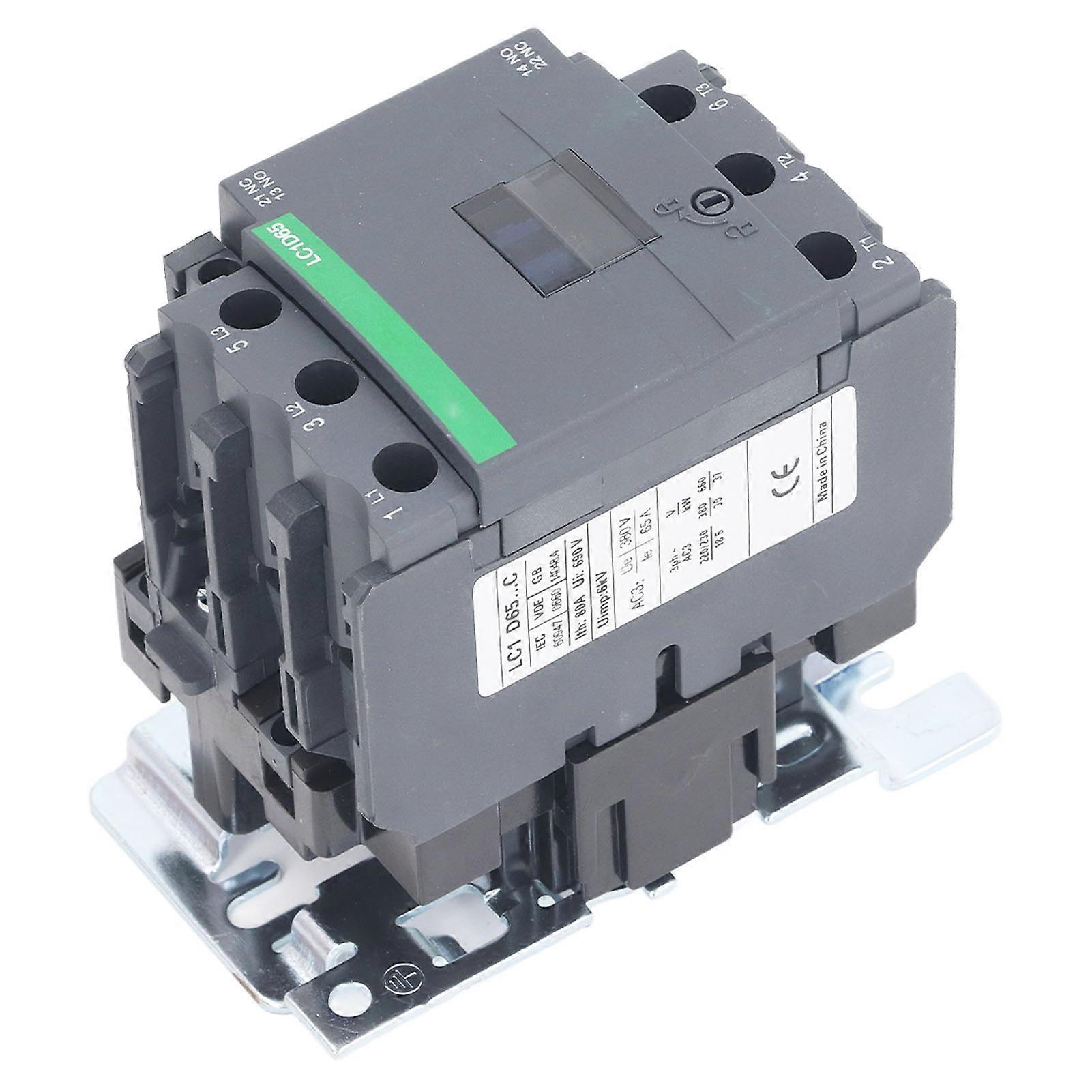 AC Contactor Low Voltage Industrial Electric AC Contactor 380V 65A for ...