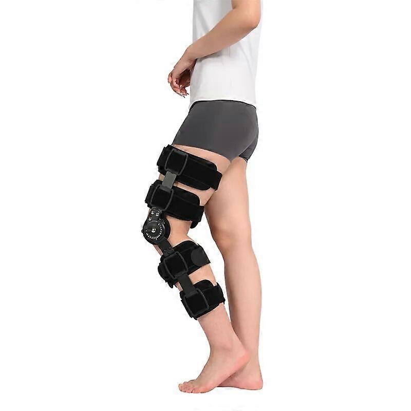 Knee Fixation Brace Rehabilitation Adjustable Knee Brace Leg Fracture ...