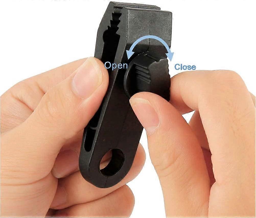 10 Sets Tarp Clip Tent Clamp Tarp Awnings Clip Awnings Clamp Tensioner ...
