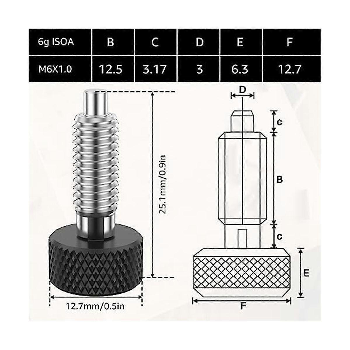 Handle Quick Release Pins Kit,with Knurled Handle Stainless Steel Lock ...