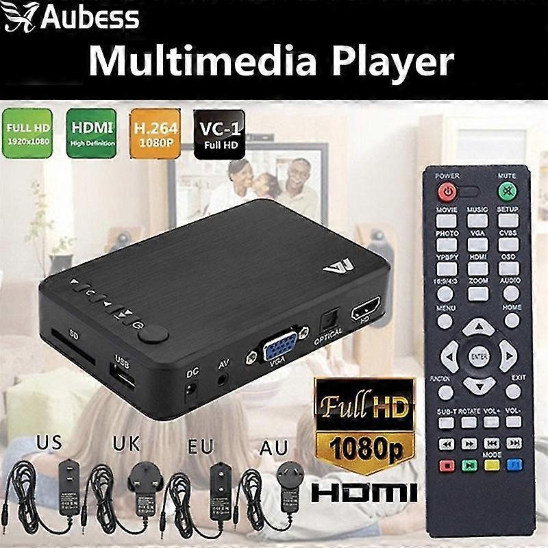 Full Hd Multimedia Player Usb External Hdd Media Player Autoplay ...