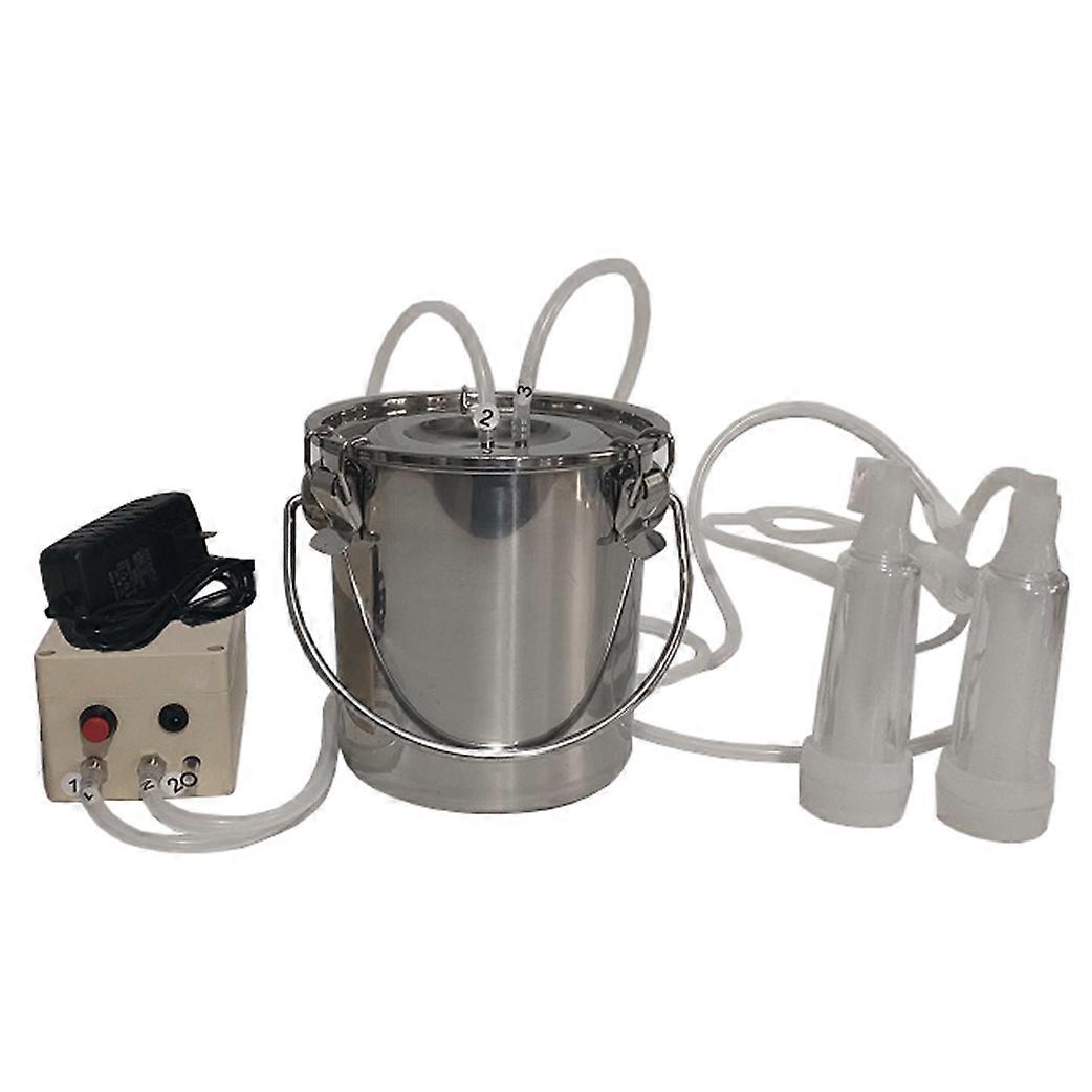 Electric Milker 5 Liter Electric Vacuum Pump Goat Milking Machine 304 ...
