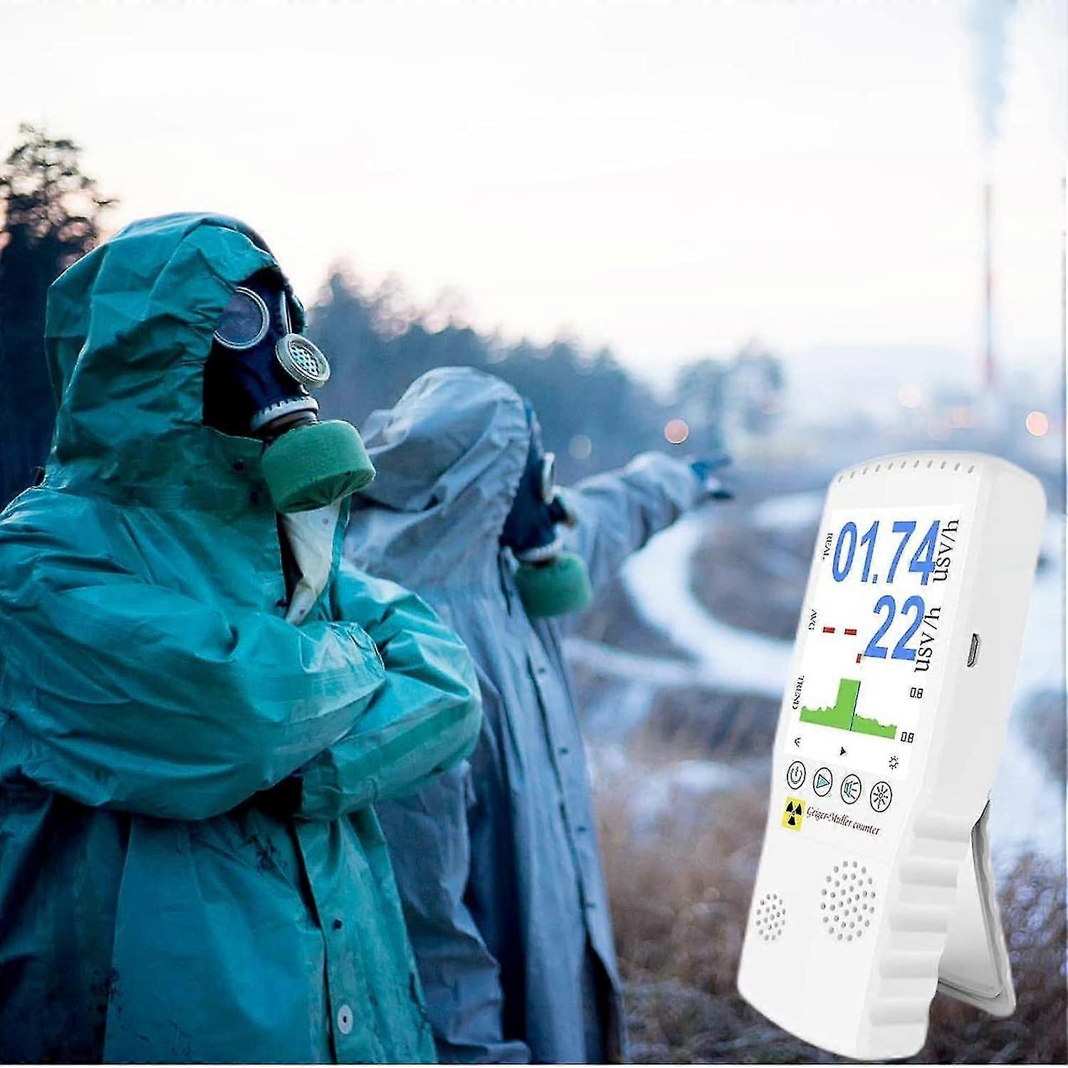 Nuclear Radiation Detector,portable Digital Meter Beta Gamma X Ray Data ...