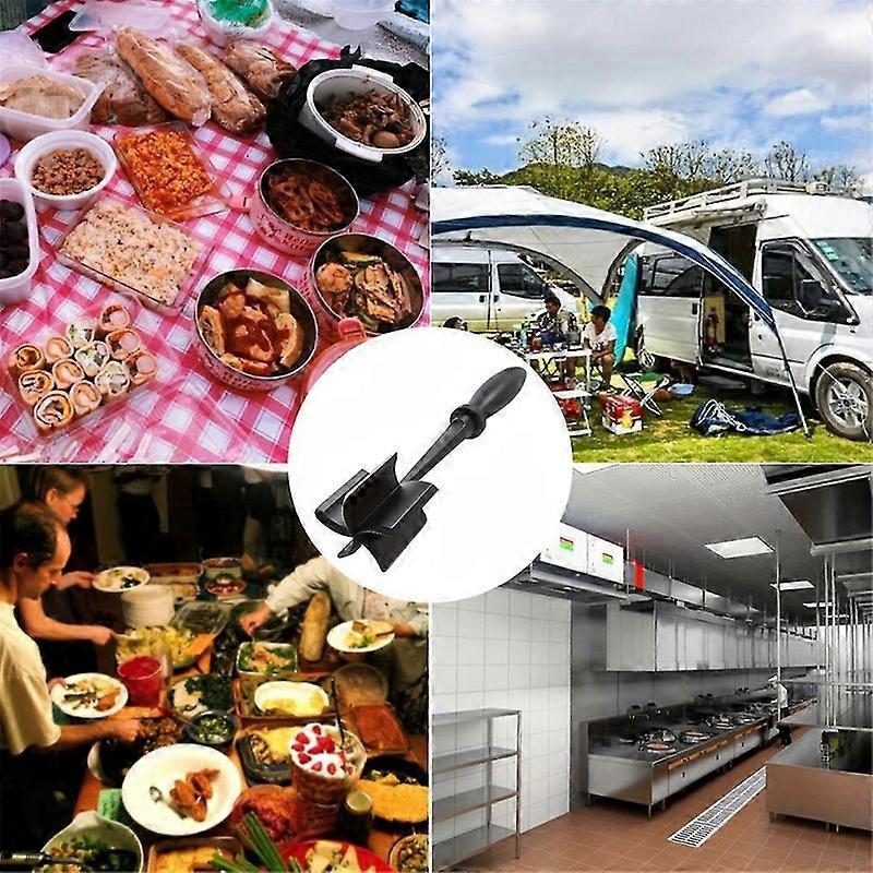 Kitchen Meat Grinder Masher Heat Non-stick Hamburger Chopper Potato ...