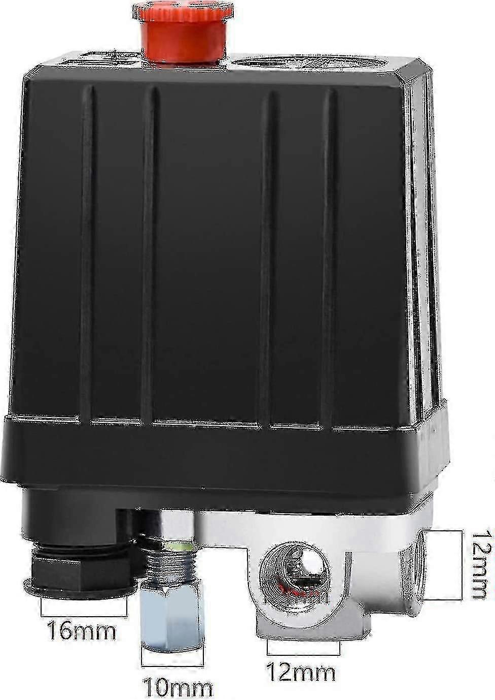 Pressure Switch, 380v Three Phase 4 Holes Vertical Pressure Switch ...