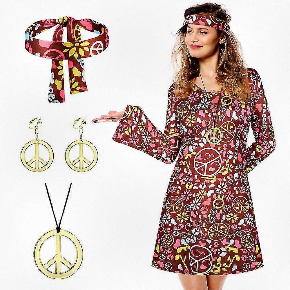 70s Disco Costumes for Women, 60s Vintage Party Dresses for Carnival ...