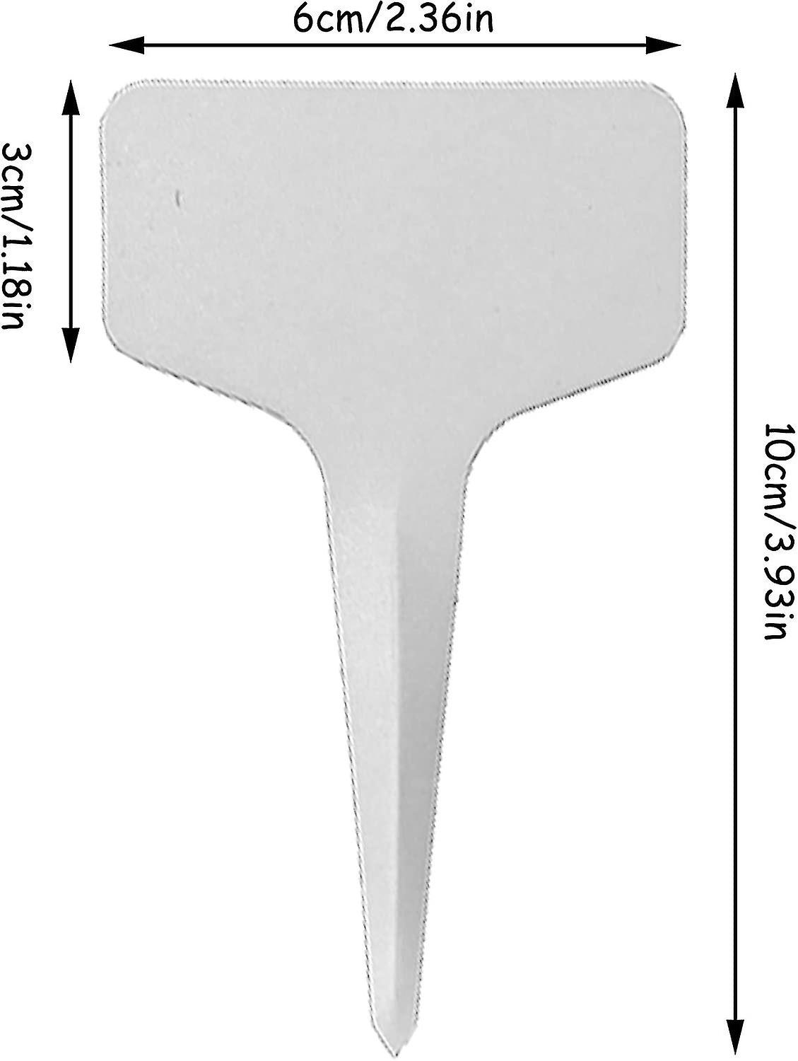 Plant Signs Weatherproof Plant Stakes T-shape Plant Labels Plastic ...