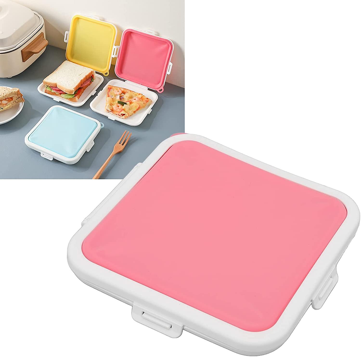 Portable Food Storage Sandwich Lunch Box Container Leakproof Snack ...
