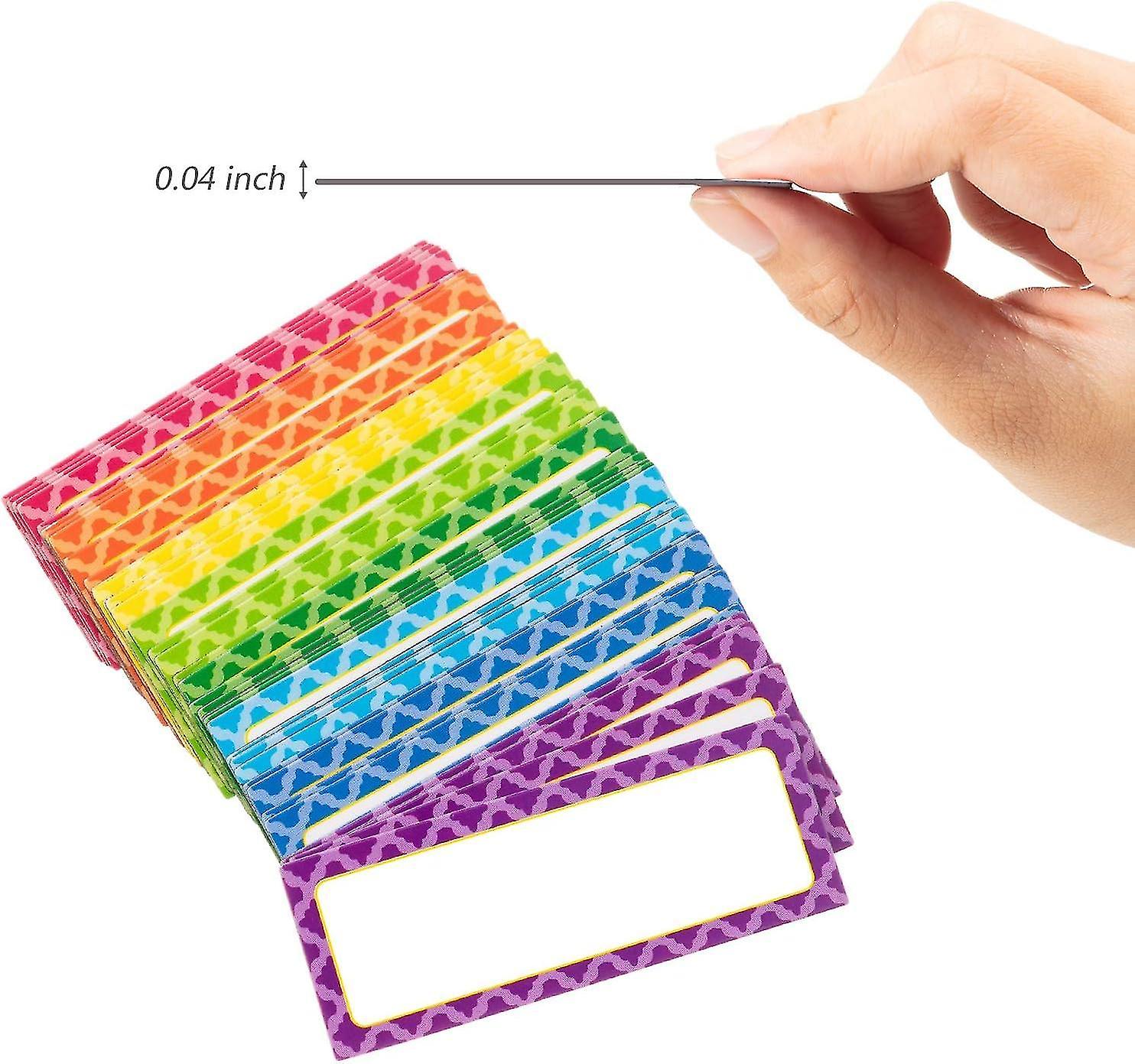 40 Pieces Magnetic Dry Erase Labels 3 X 1.2 Inch Name Plate Labels ...