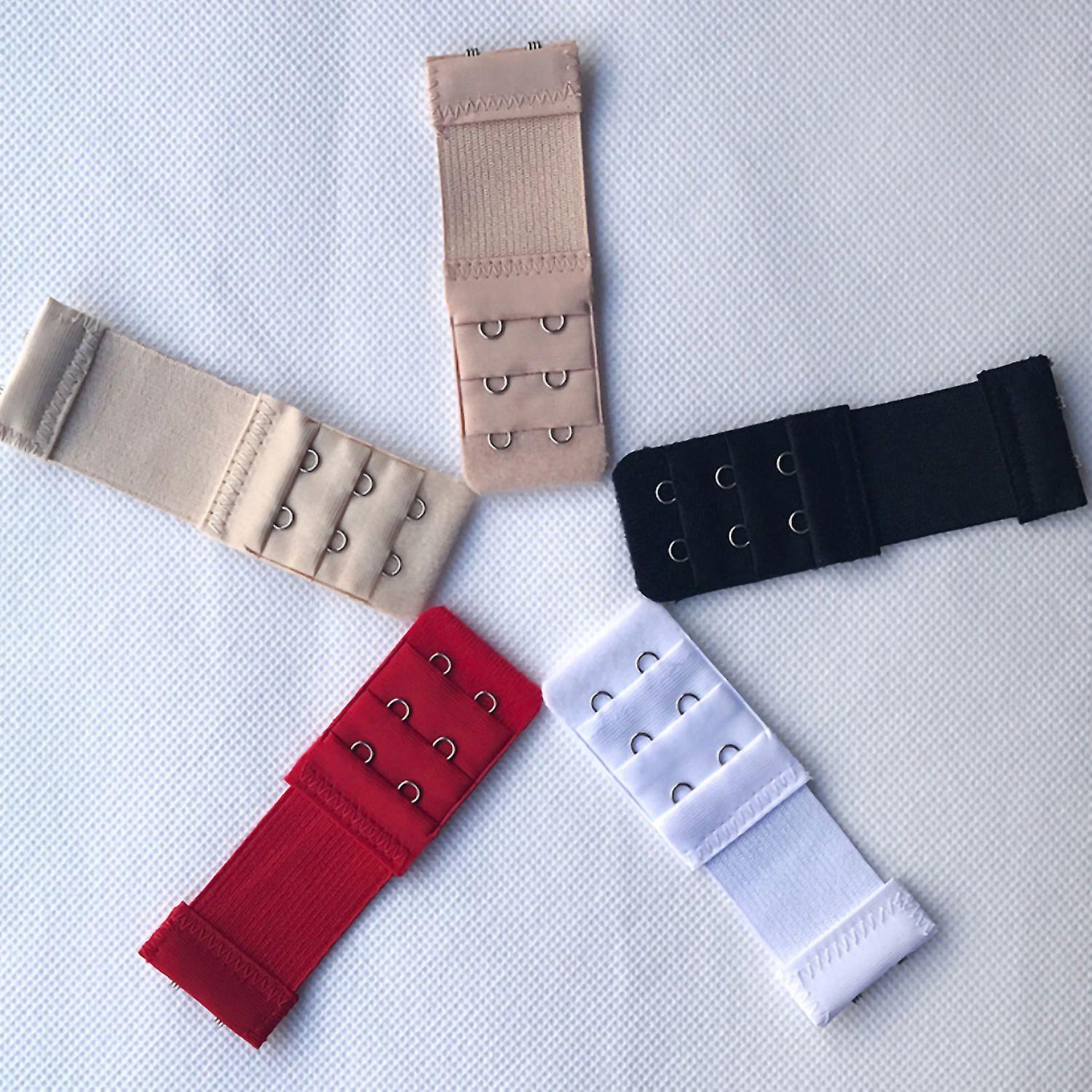 Bra Extender 3 Rows 2 Hooks Adjustable Universal Brassiere Band ...