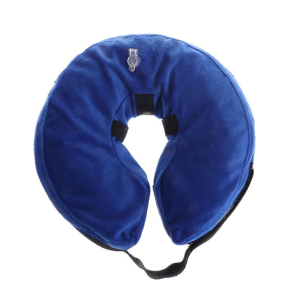 Pet Swimming Collar Anti Bite Safety Inflatable Neck Float Dogs Puppy ...