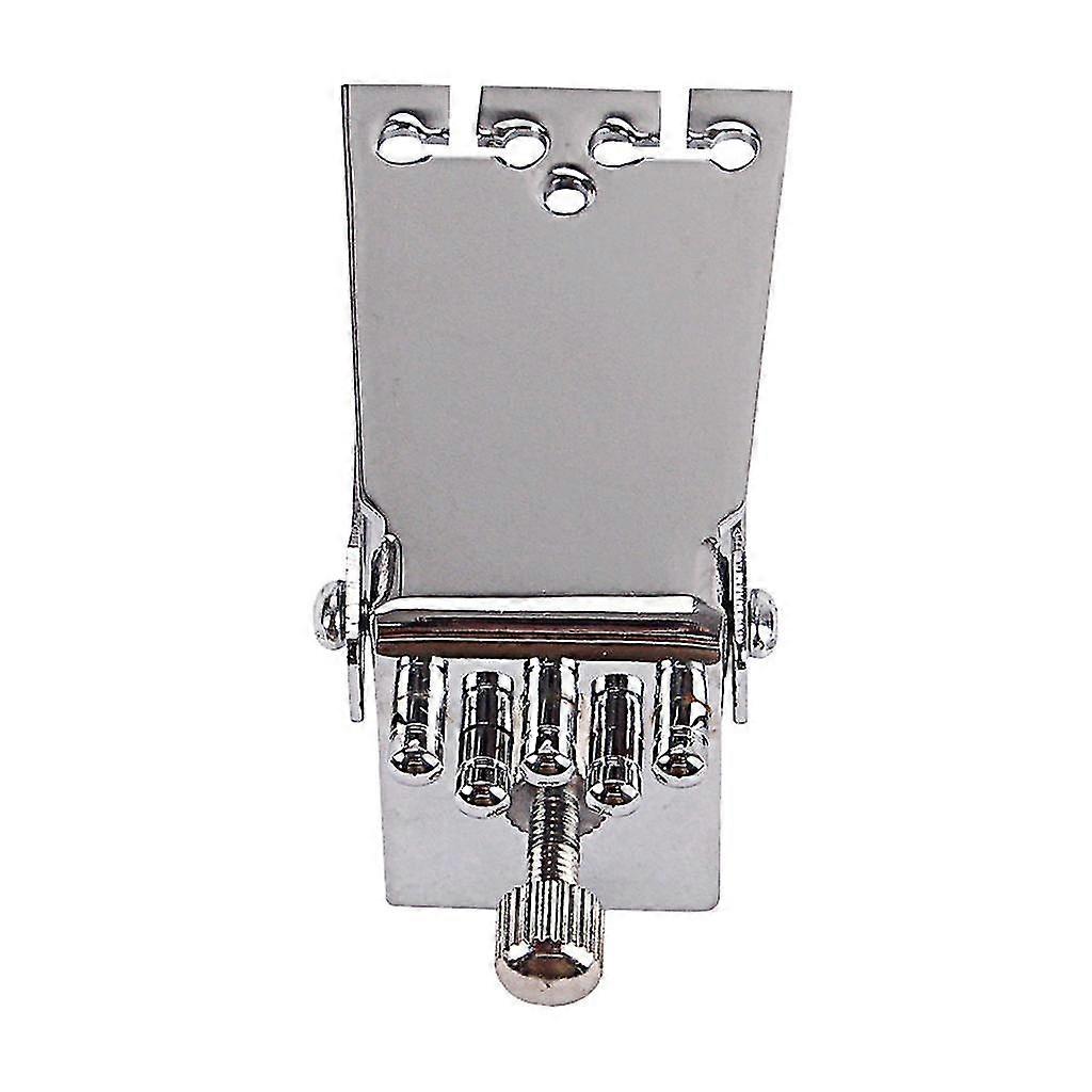 Guitar Chrome Tailpiece For 5 String Banjo Plate Accessories Parts ...