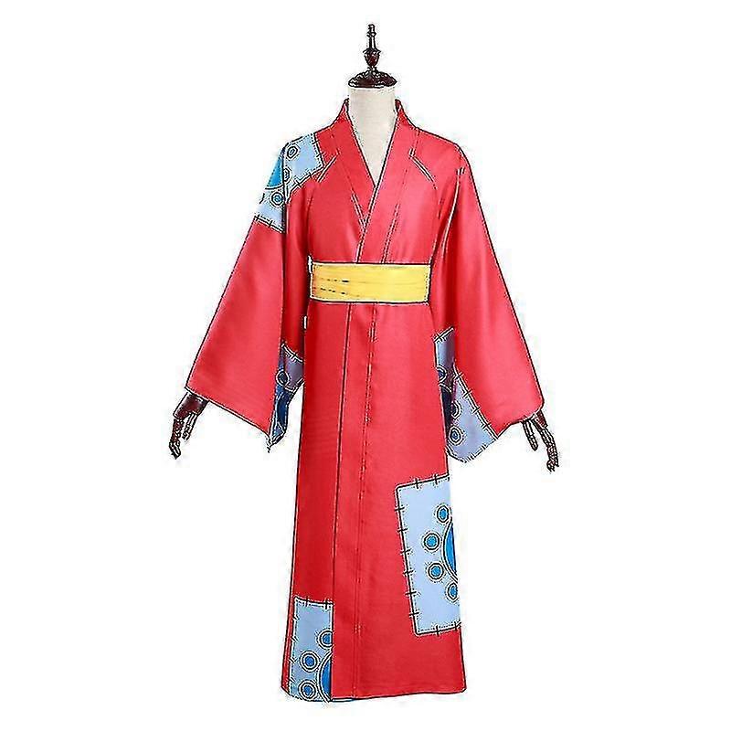 Anime Roronoa Zoro Cosplay Costume Wano Kuni Country Kimono Robe Full ...