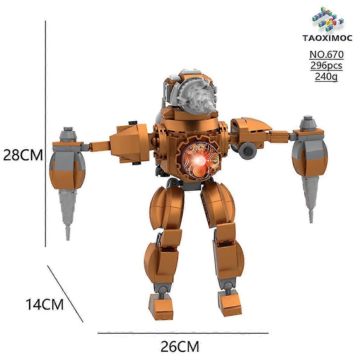 Moc Skibidi Toilet Action Figures Builing Blocks,skibidi Toilet Man Vs ...