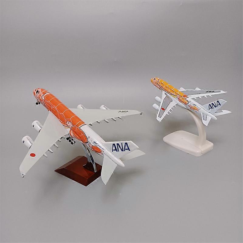 16cm/20cm Alloy Metal Japan ANA Airbus A380 Cartoon Sea Turtle Airlines ...