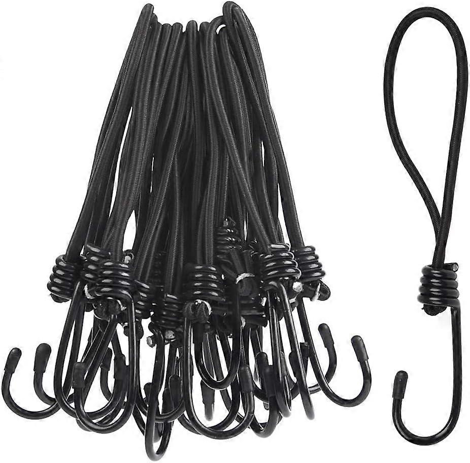 25Pcs Expandable Rubber Tension Hooks With Hooks Expansion Buckles Tent ...
