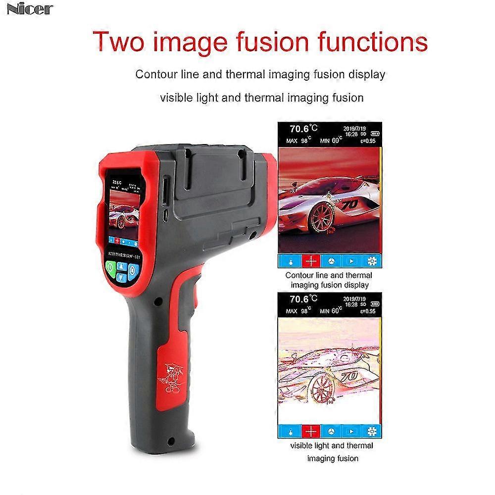 Infrared thermal imager 2000000 pixel camera floor heating detector ...