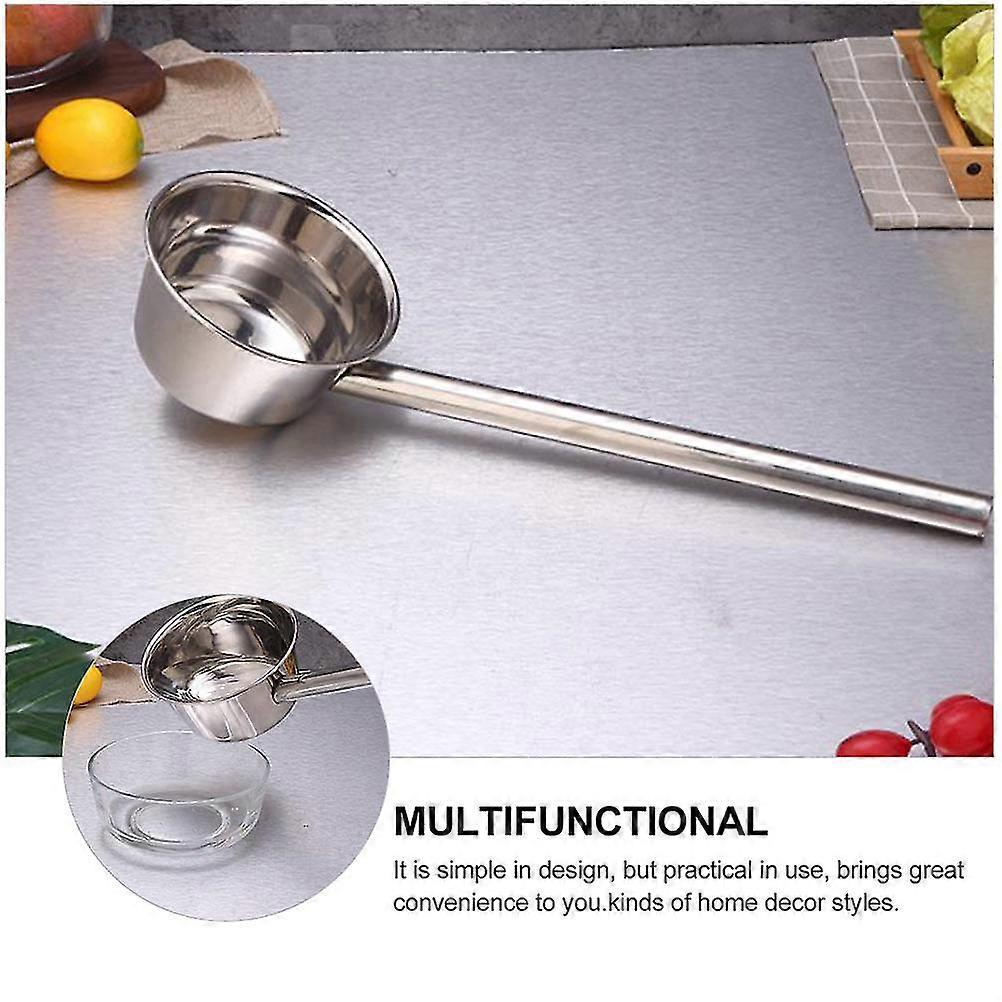 Metal Cooking Spoon Kitchen Water Bailer Scoop Metal Dipper Spoon ...
