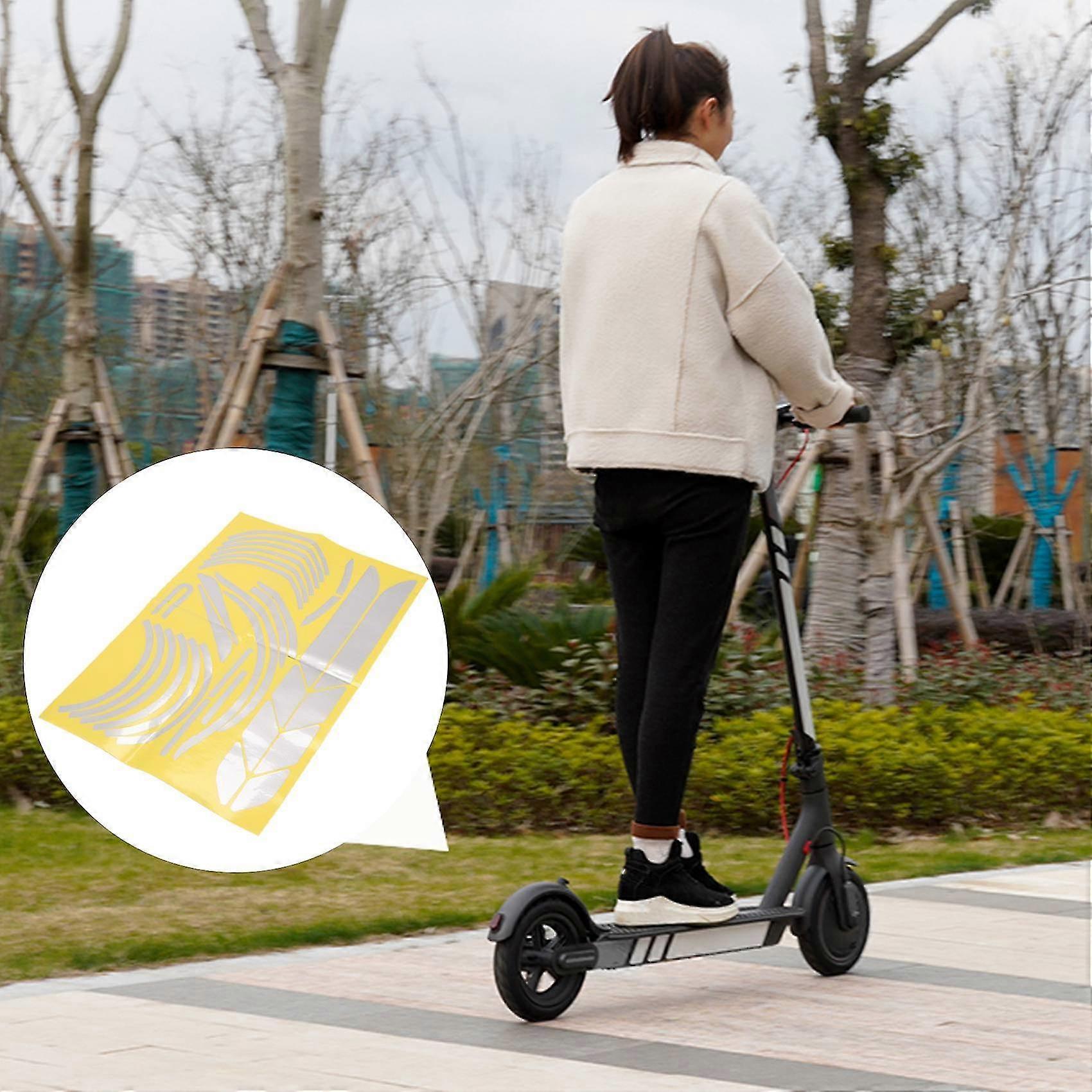 1 Set Reflective Stickers Scooter Full Set Stickers For Series ...