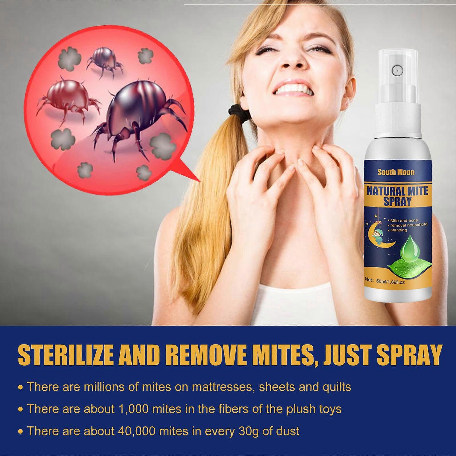 Natural Mite Spray, Mite Spray, Bedroom Sterilization Mite Removal ...