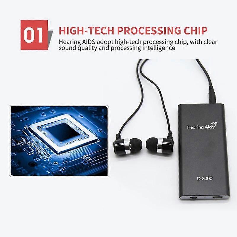 Hearing Ear Sound Amplifier Super Adjustable for Elderly Ear Care ...