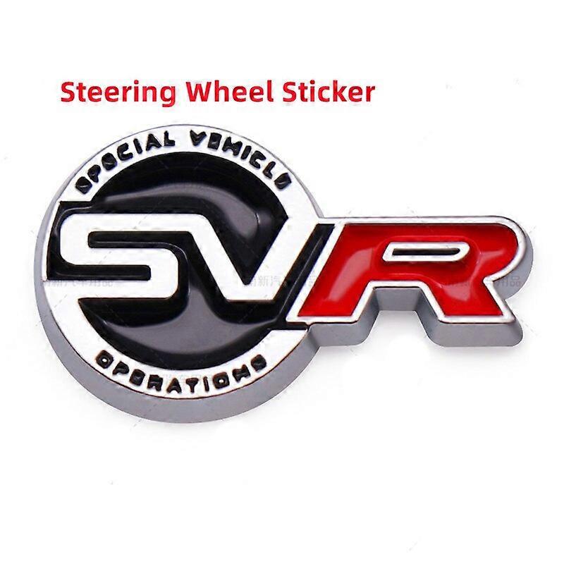 3D Metal SVR Logo Car Steering Wheel Dashboard Emblem Badge Decal For ...