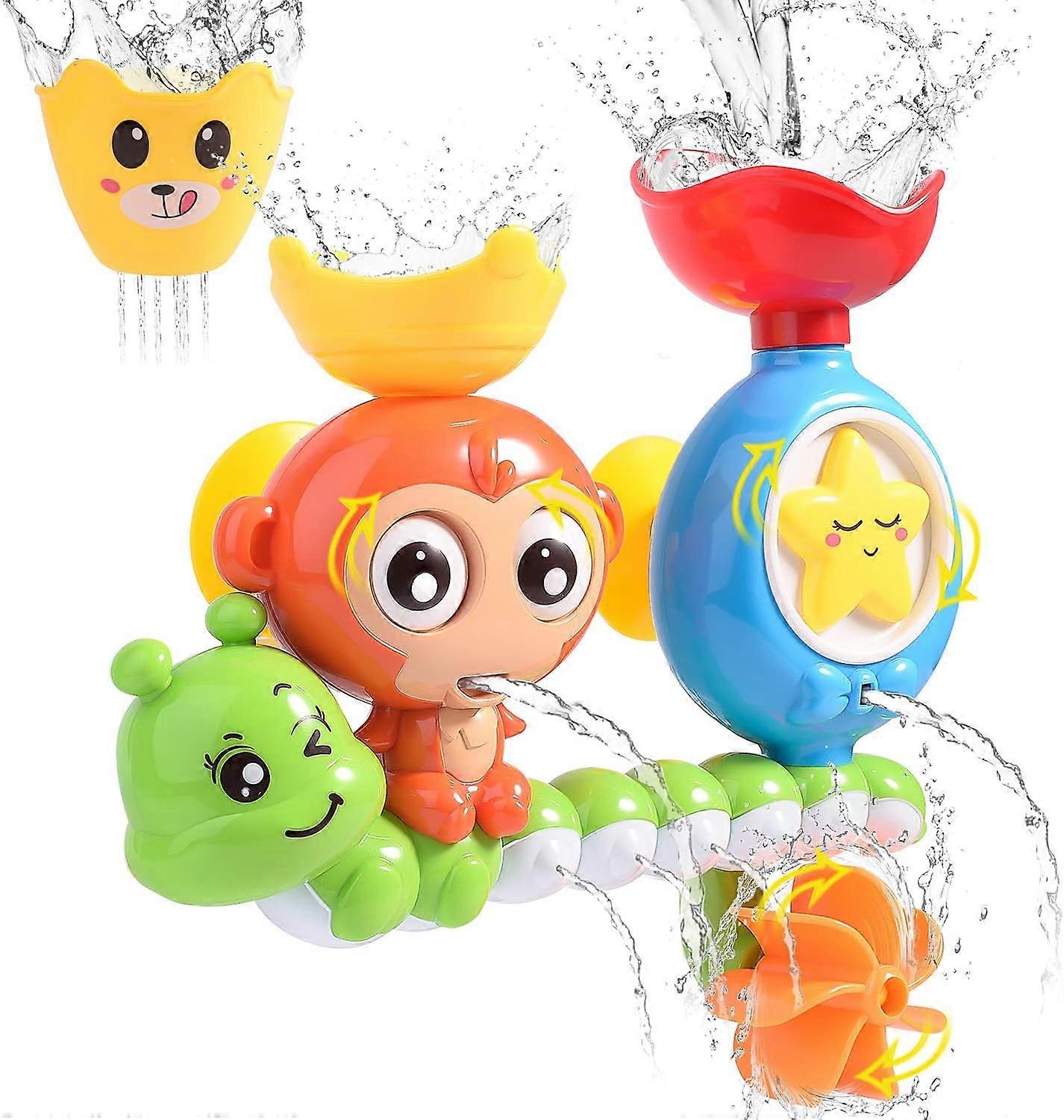 Bath Toy, Bathtub Toy Waterfall Water Station with One Stackable Cups ...