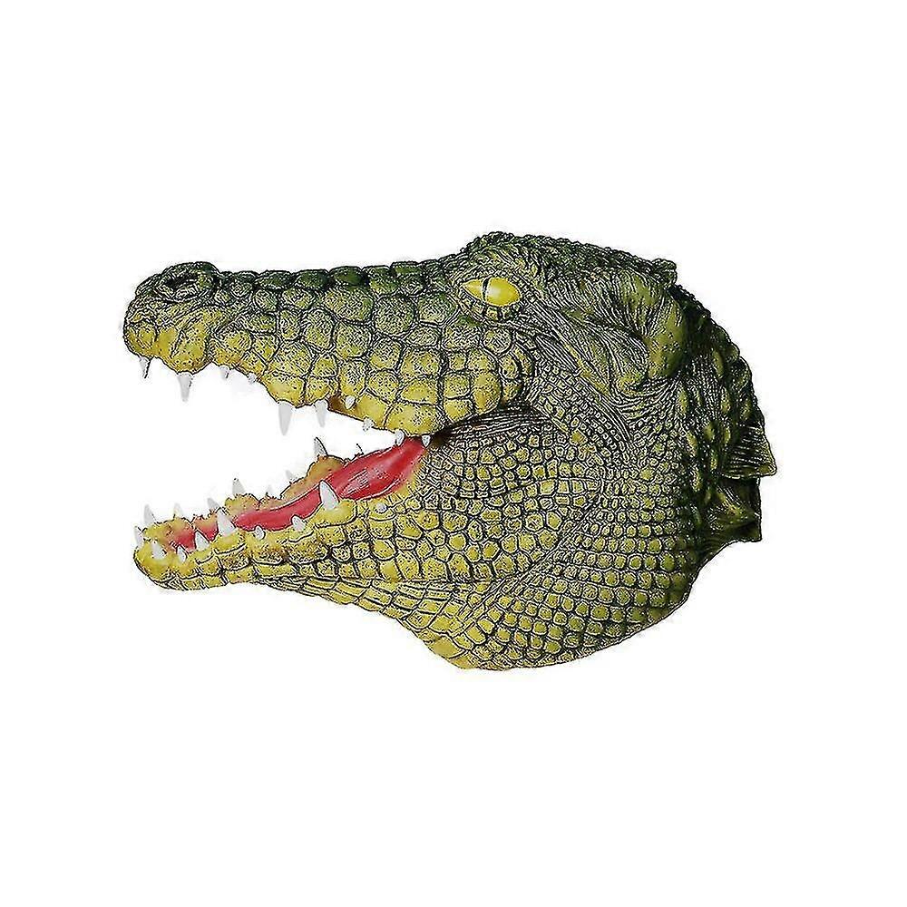 Realistic Crocodile Cosplay Latex Mask Halloween Costume Props For ...