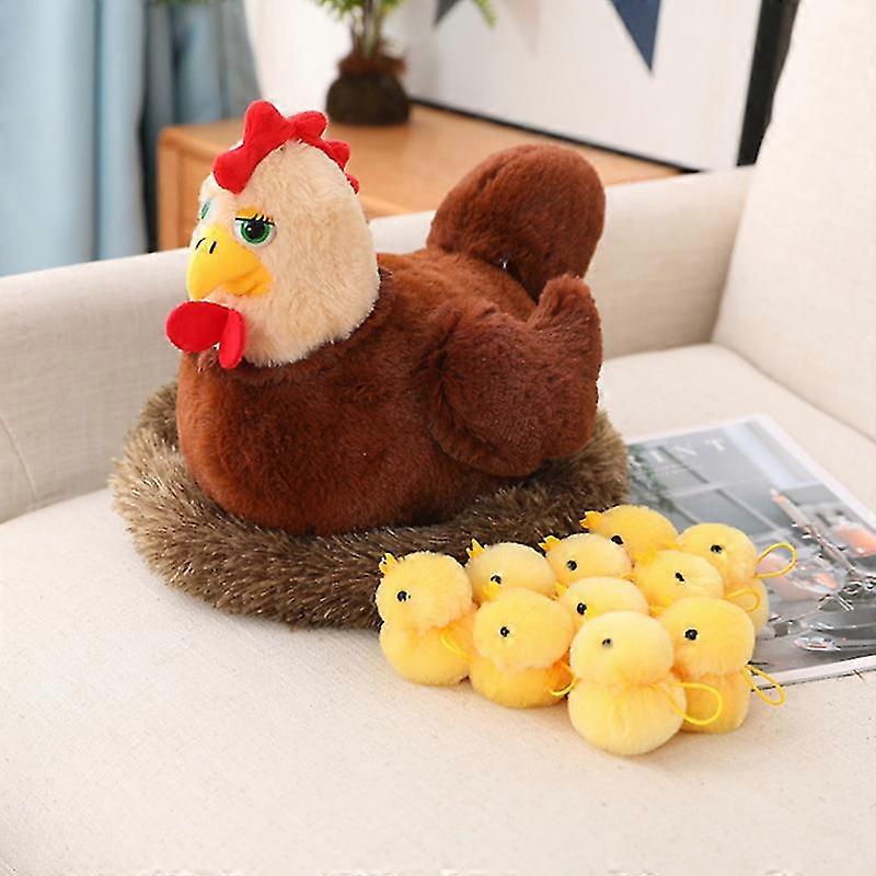 Swan /chick Family Plush Toy Swan /chicken Mother Swan/chicken Baby ...