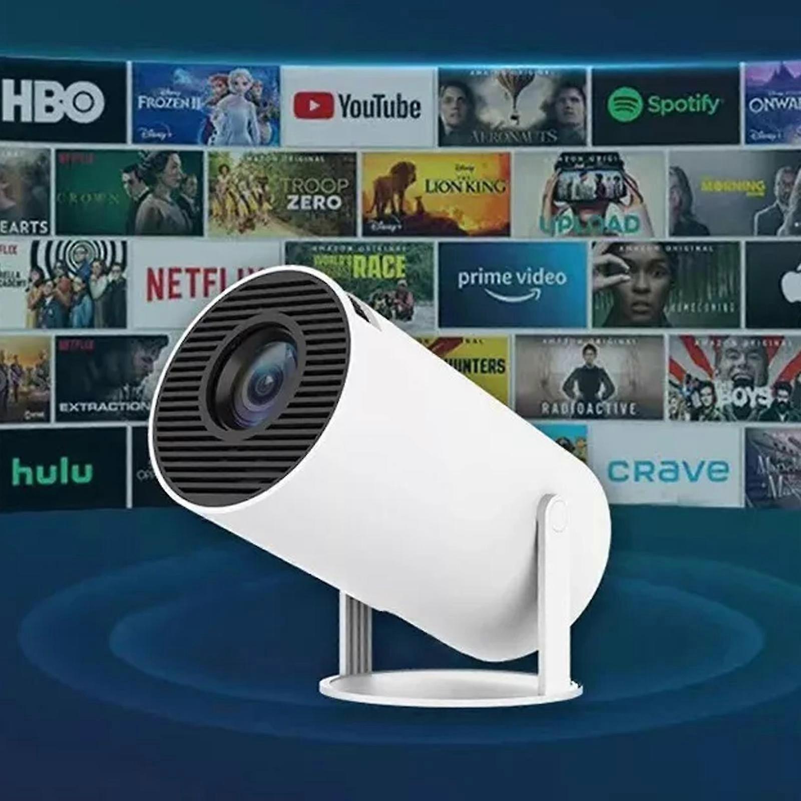 5G 4K Projector Smart HD LED WiFi Bluetooth HDMI. USB Android Office Home Theater | Fruugo UK