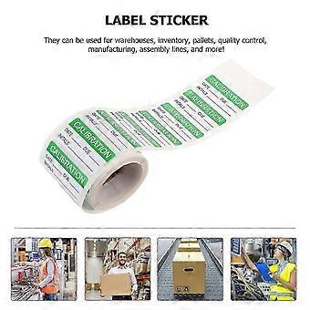 1 Roll/300pcs Practical Calibration Stickers Quality Control Adhesive ...