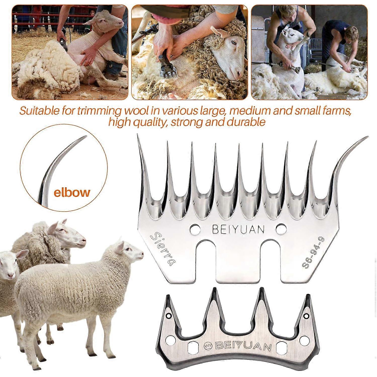 Wool Shears - 9 Curved Teeth Set | Fruugo UK