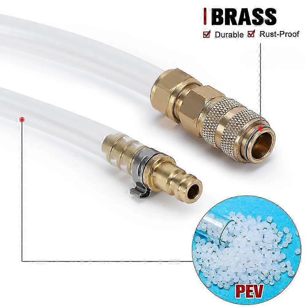 For Sea Star Hydraulic Steering Kit System Bleeder Filler Hose Boat ...