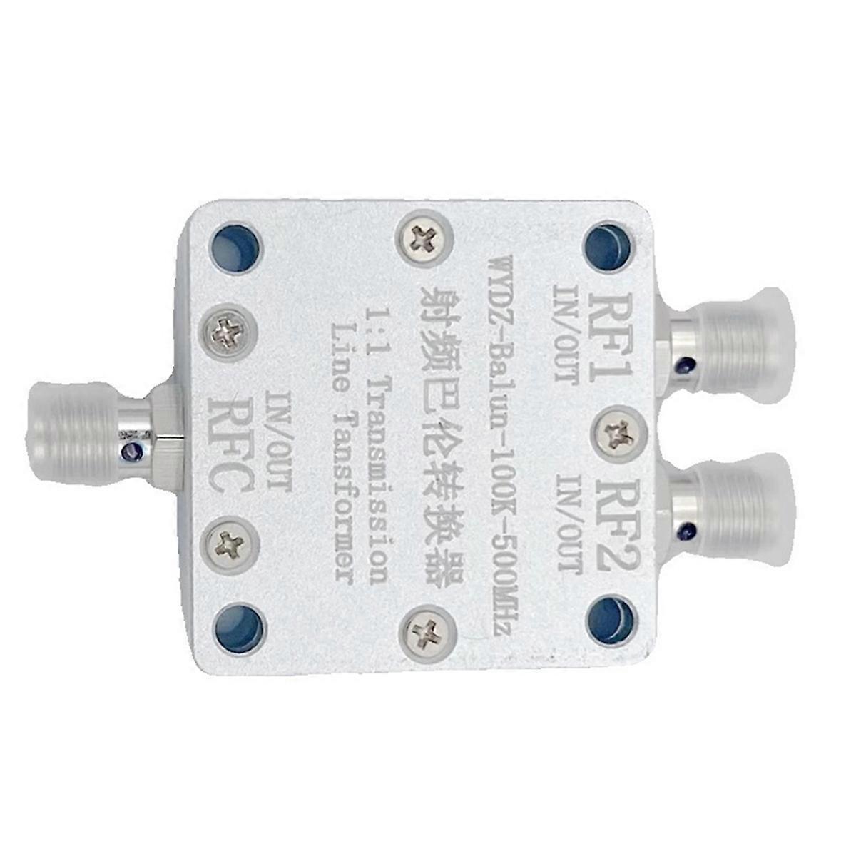100K-500KHz Balun Transformer Clock Sine Square Wave Signal End to ...