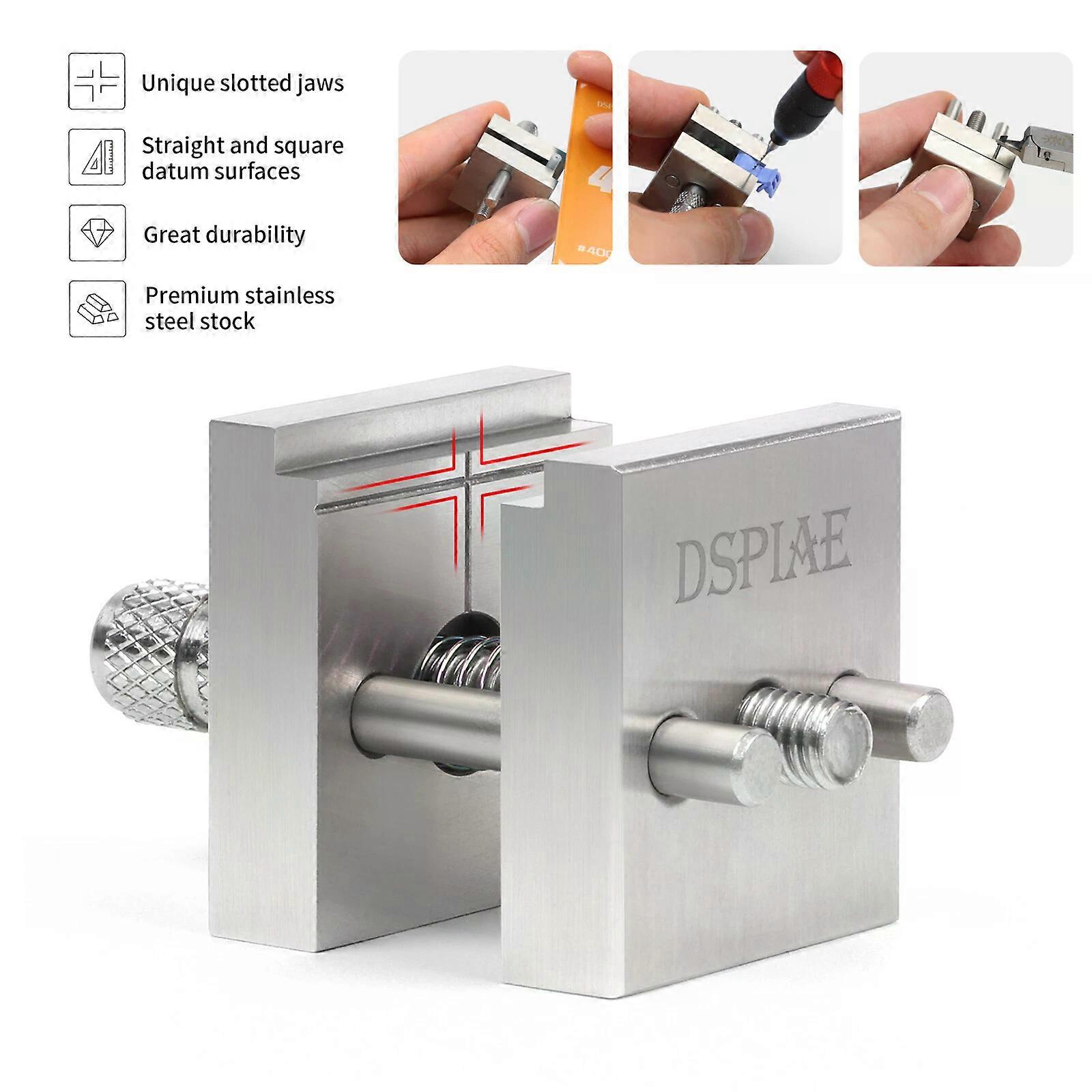 DSPIAE AT-MV Stainless Steel Precision Mini Vise - High Accuracy ...