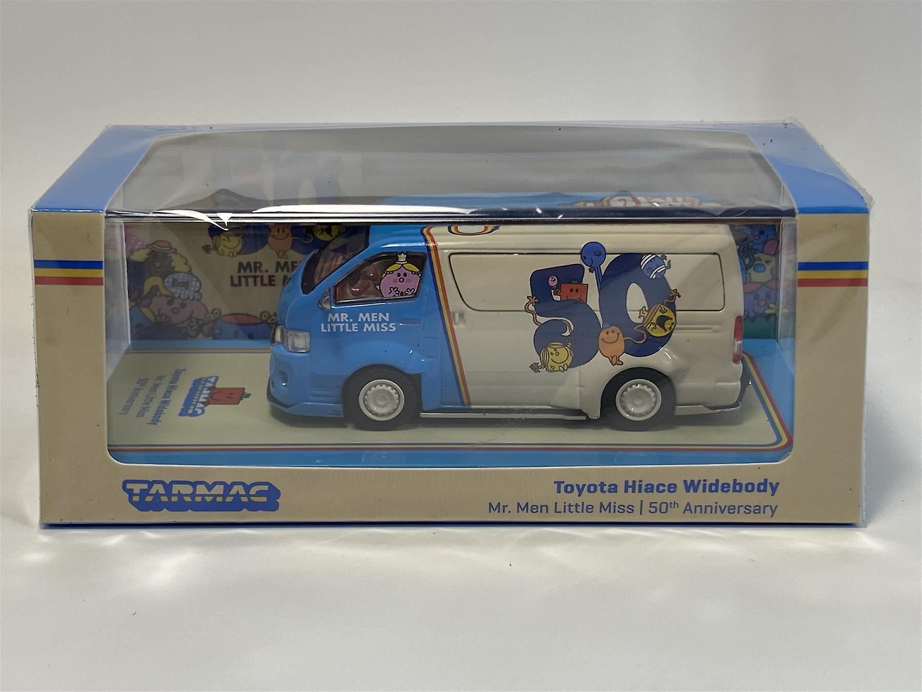 Mr Men Little Miss 50th Anniversary Toyota Hiace Widebody 1:64 Tarmac ...