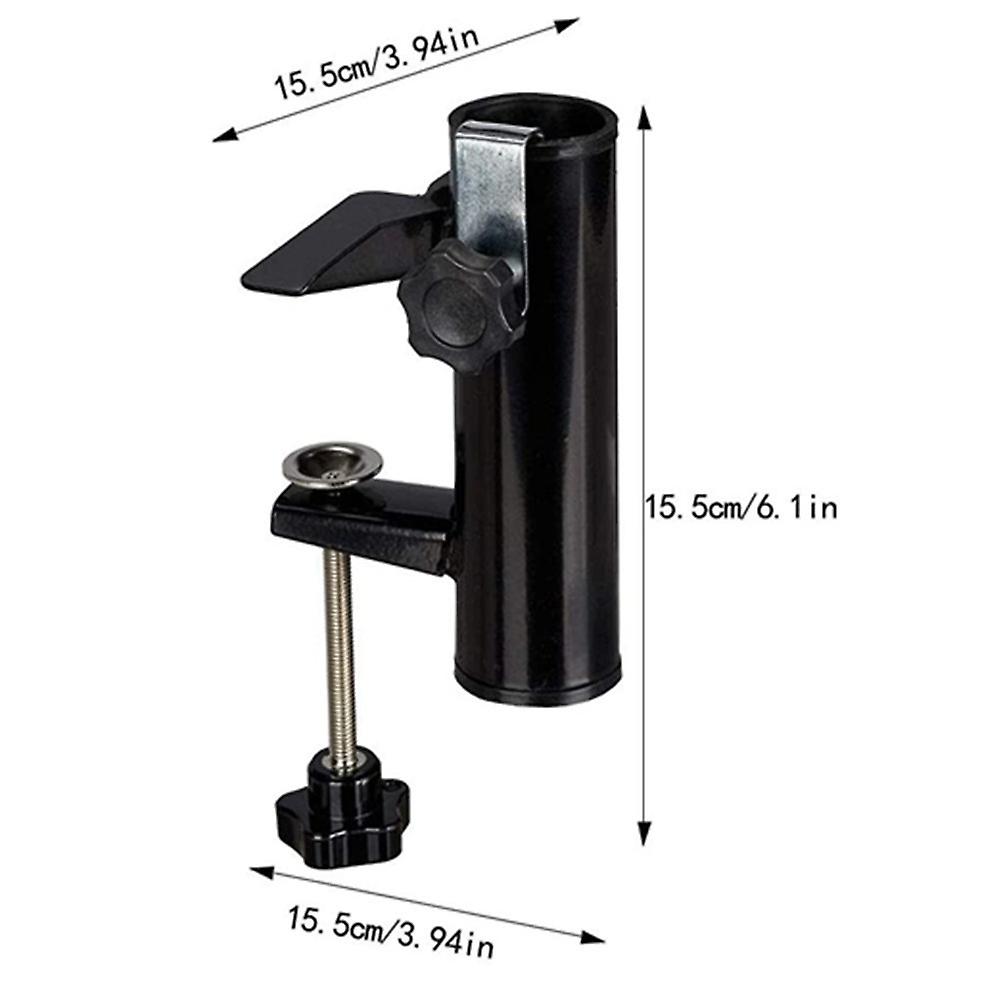 Metal Balcony Parasol Holder Clamp Umbrella Holder Fence Parasol Clamp ...