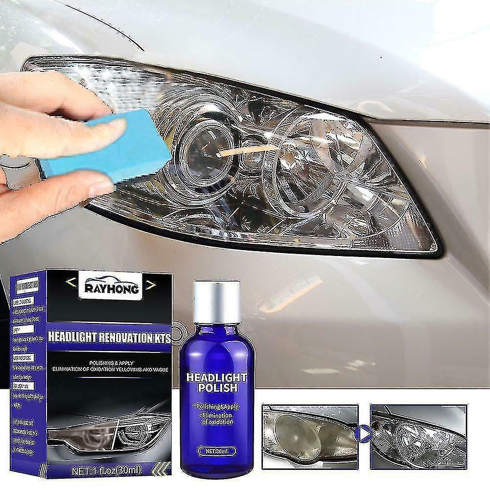 Headlight Restoration Polish Car Headlight Restoration Kit – Polish ...