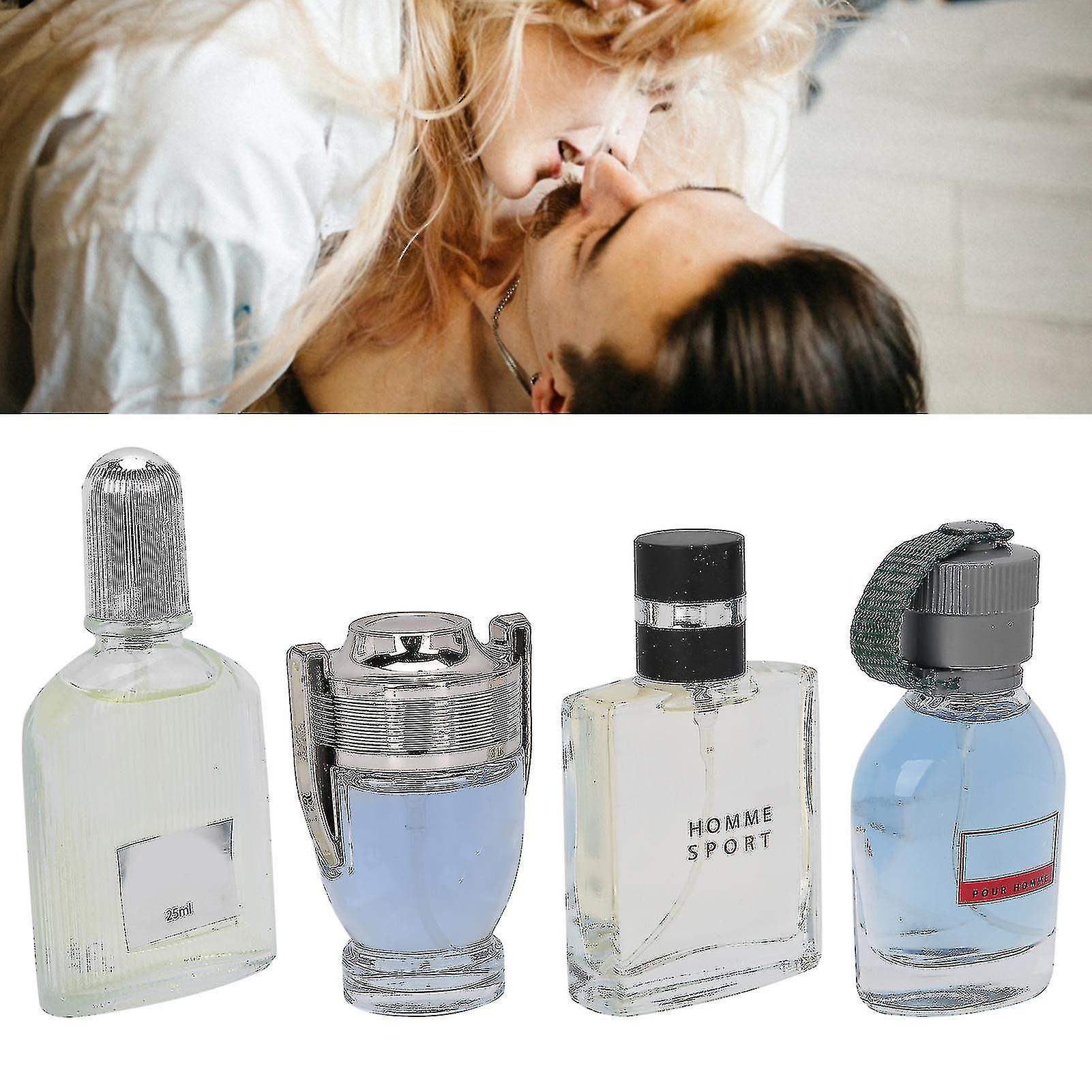 4pcs 25ml Men Perfume Long Lasting Natural Fragrance Male Spray Perfume ...