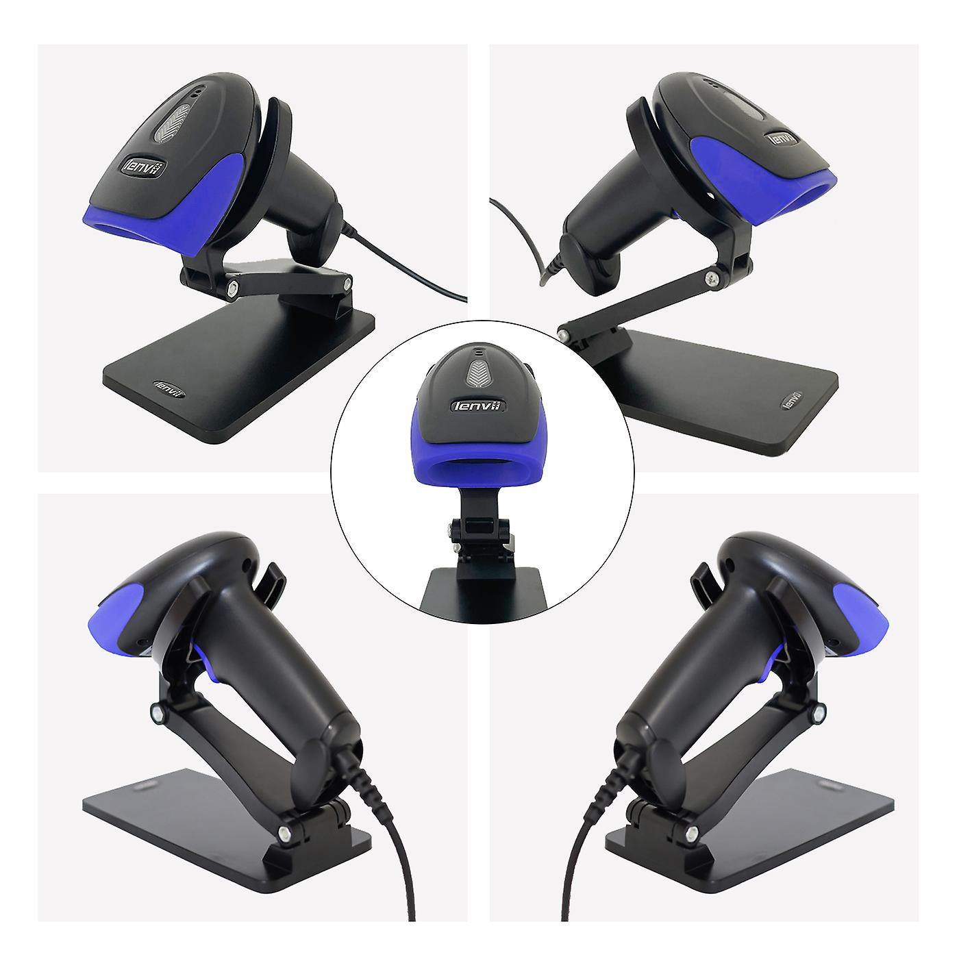 LENVII C120 Barcode Scanners USB Wired 1D Bar Code Scanner is Used in ...